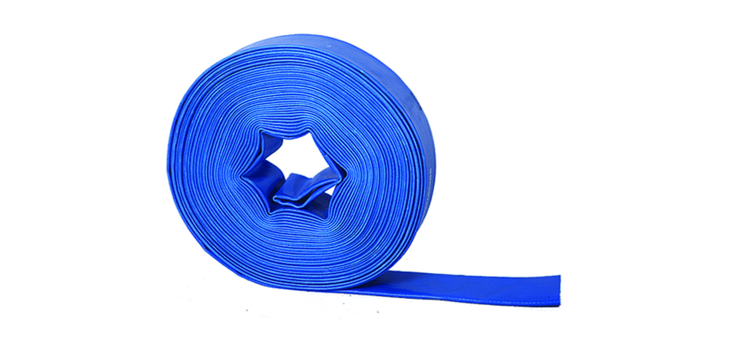 LUCOHOSE Two Step Extrusion PVC layflat discharge hose - LUCOHOSE